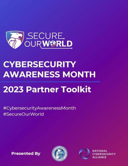 Cybersecurity Awareness Month NEW Theme and Materials